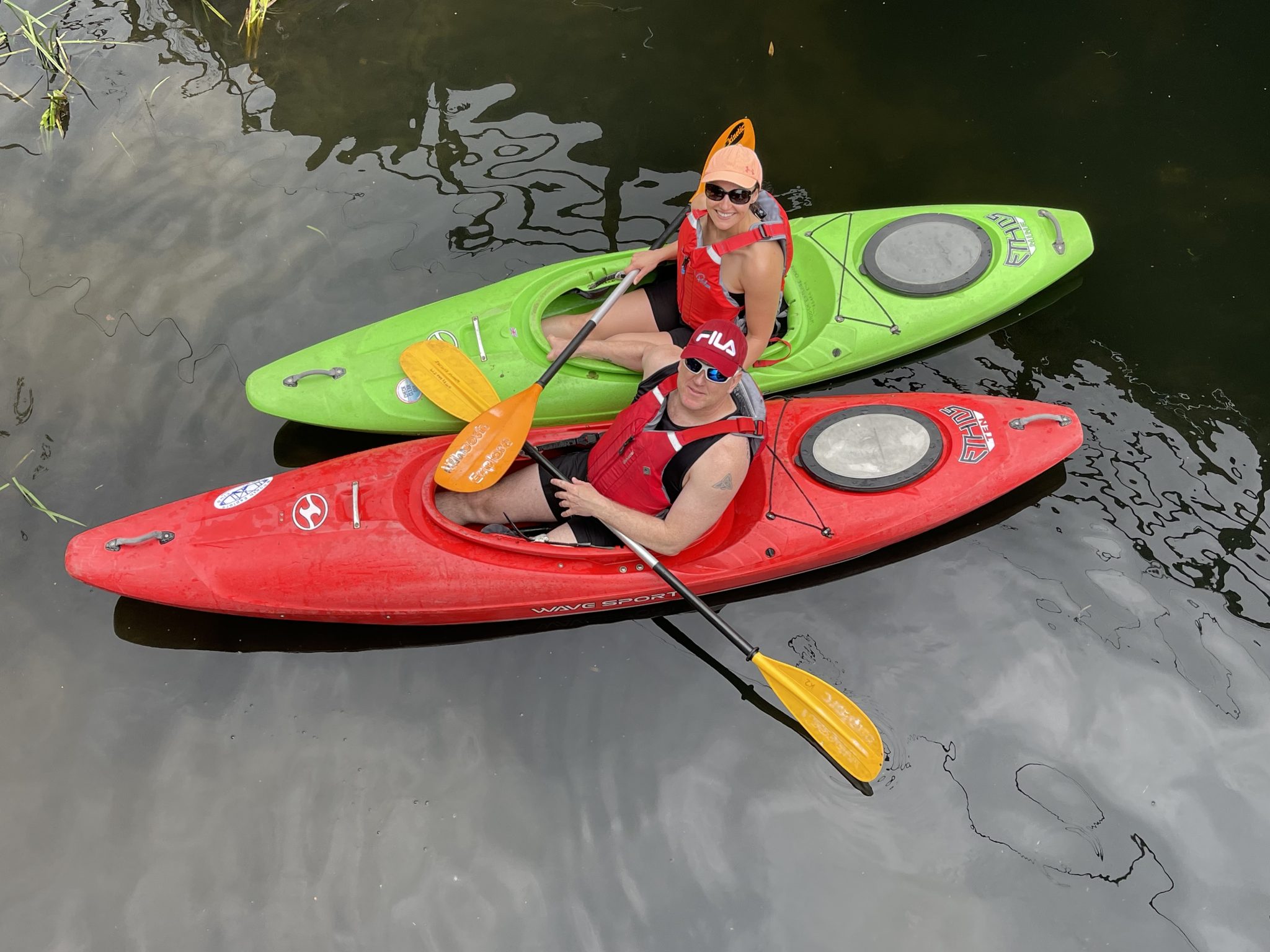 Whoosh explore Canoe Club paddle sports Kayak Adventure hire